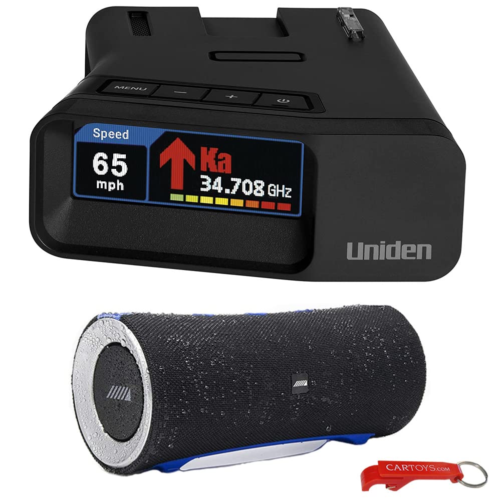 Amazon.com: Uniden R7 Radar/Laser(LiDAR) Detector, Extreme Range, Voice ...