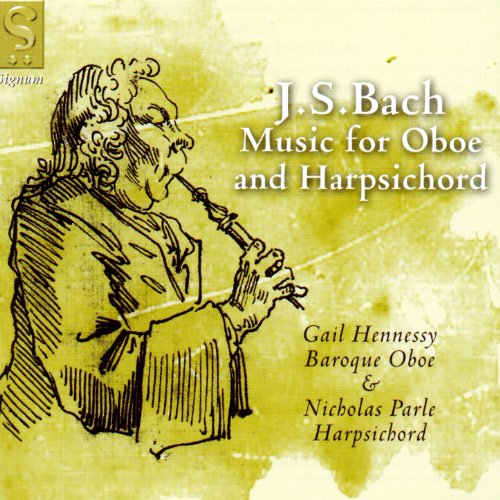 Play J.S. Bach: Music for Oboe & Harpsichord by Gail Hennessy ...