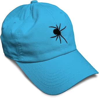 Soft Baseball Cap Spider Black Widow Embroidery Insects Spider ...