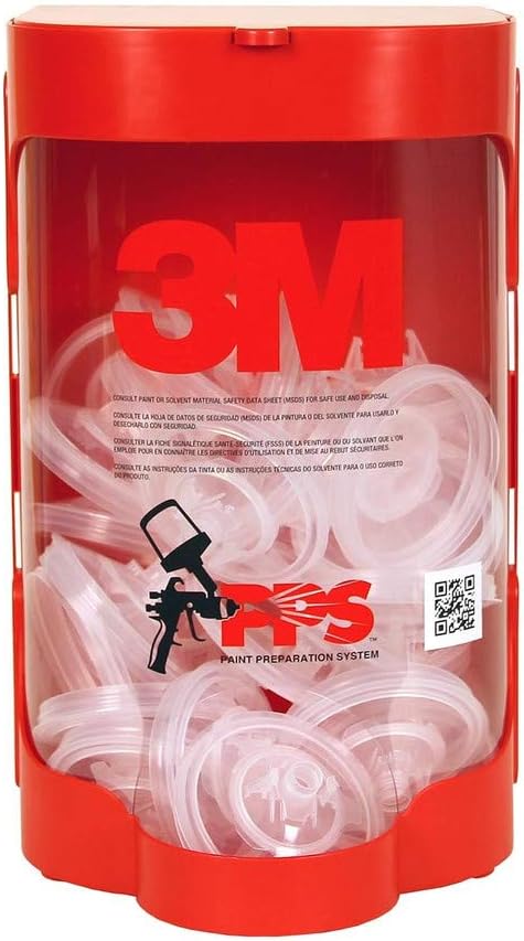 Amazon.com: PPS 3M 16299 Large/Standard/Midi Lid Dispenser, red ...