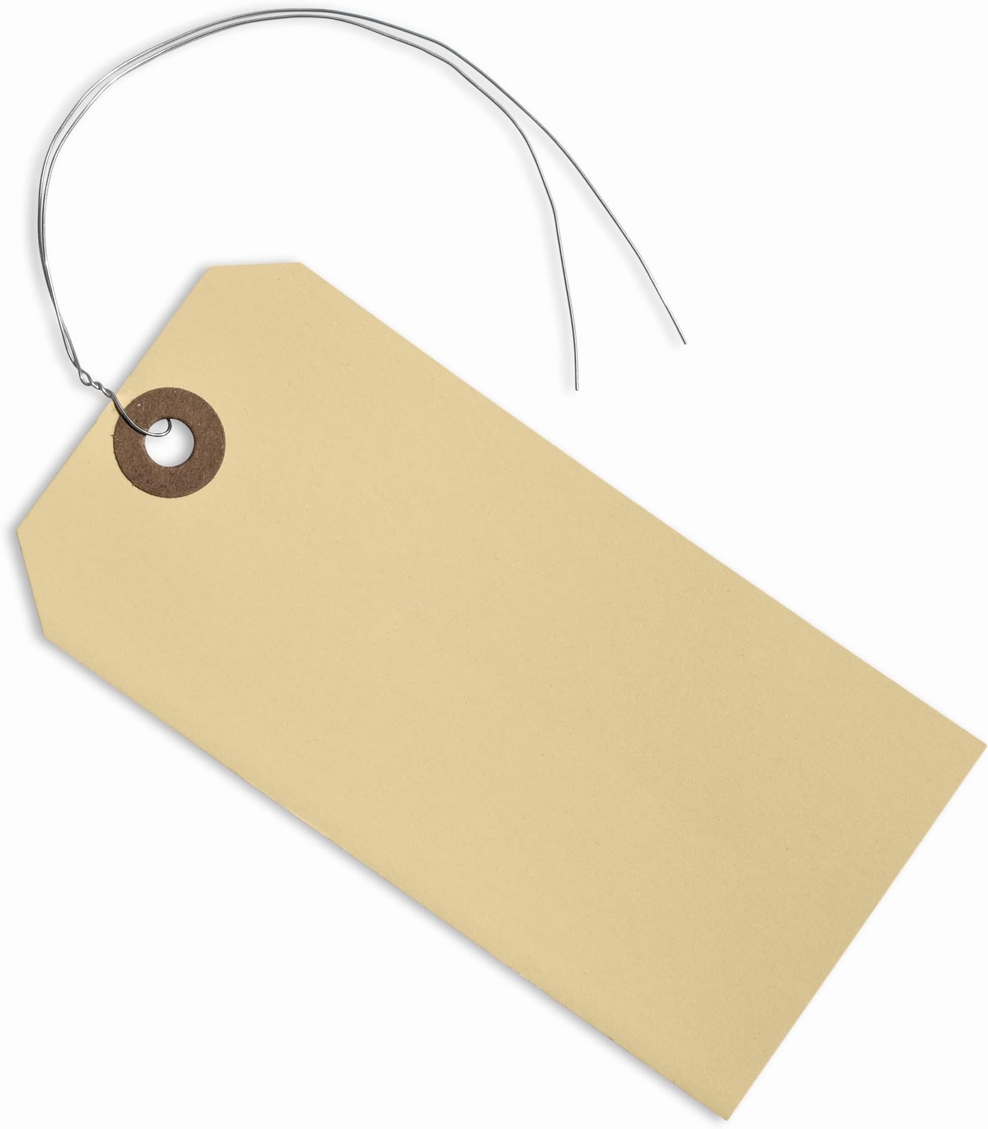 Amazon.com : Durable Shipping Tags with Wire Ties – 200 tags # 5, 4 3/4 ...
