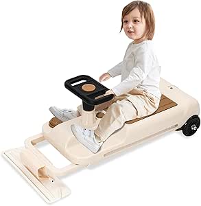 Go Kart for Kids, Portable Cleaning Go Kart, Mop Floor Ride On Car ...