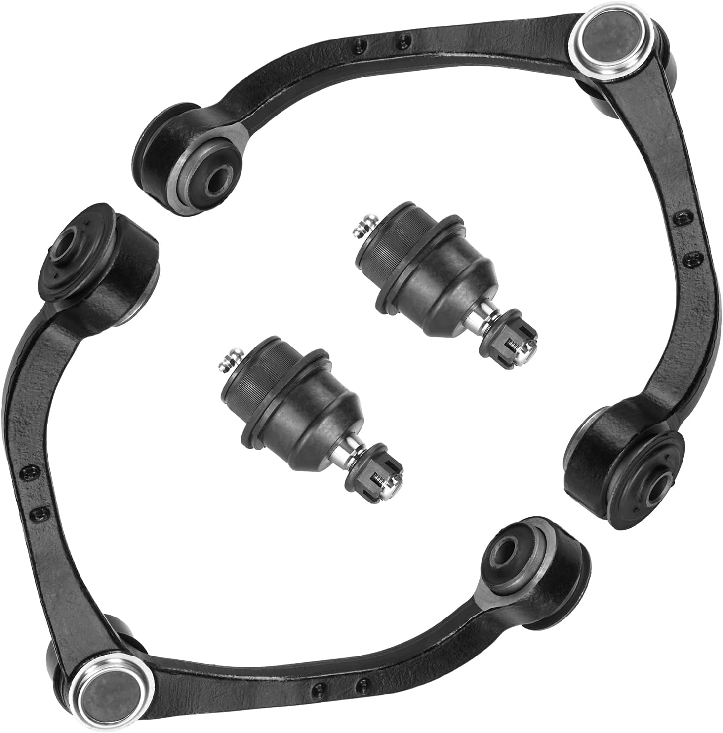 Amazon.com: 2WD/4WD Front Upper Control Arms w/Ball Joints & Front ...