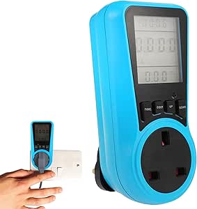 Watt Meter Plug - Electricity Usage Monitor - Metering Socket, Home ...