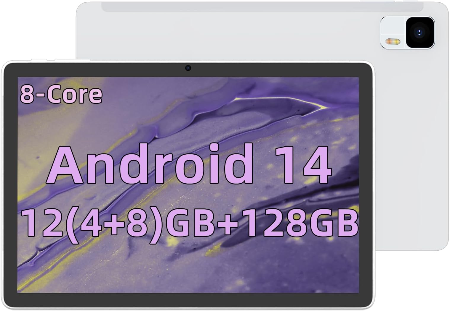 Amazon.com : Tablet PC Android 12 10.1 Inch 4GB RAM,64GB ROM(128GB ...