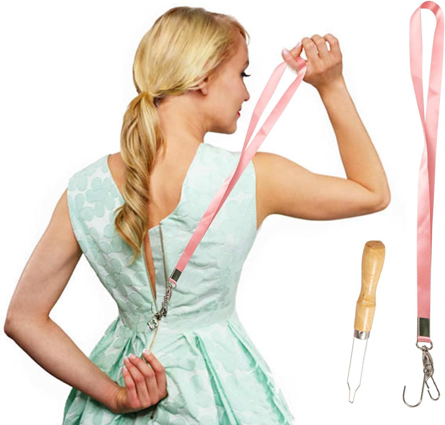 Amazon.com: FYOURH Zipper Helper Pull for Dresses Dress Zipper Pull ...