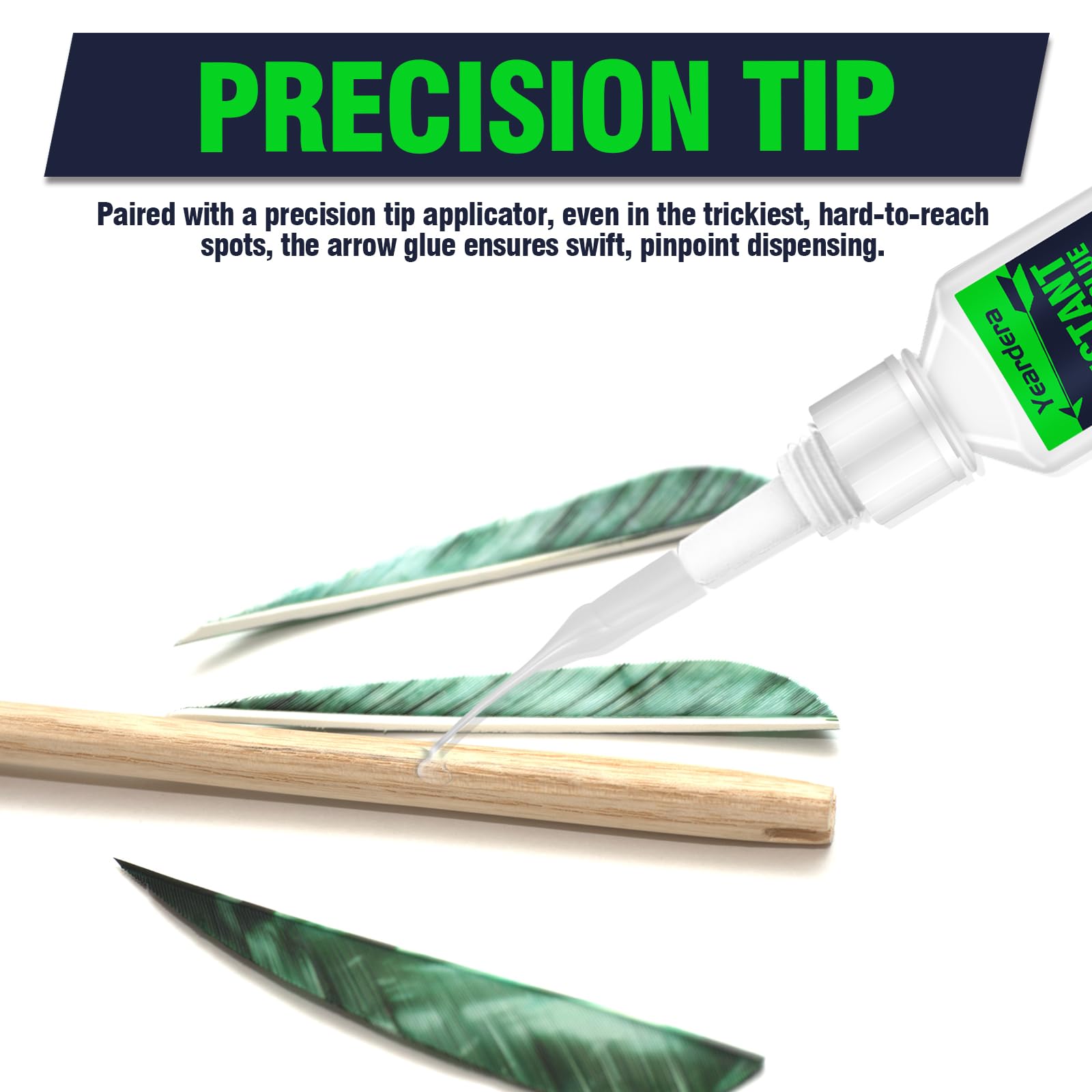 Snapklik.com : Arrow Adhesive, 1oz Fast Curing Fletching Glue, Insert ...