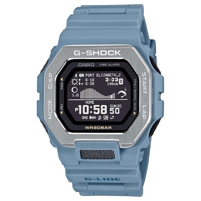 Casio G-Shock GBX-100-2ADR Bluetooth Digital Cyan Dial Men (G1566 ...