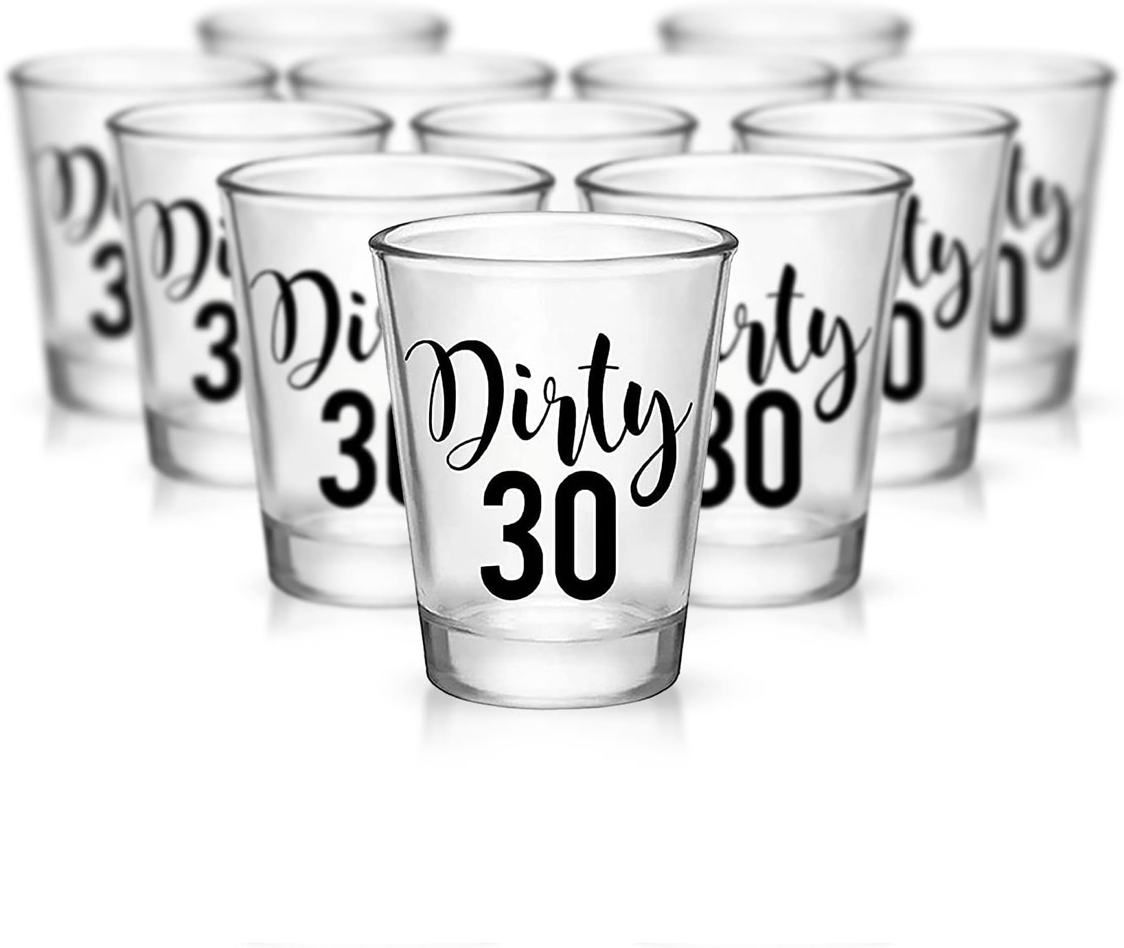 Amazon.com | Sliner 48 Pack 30th Birthday Shot Glasses Bulk ...