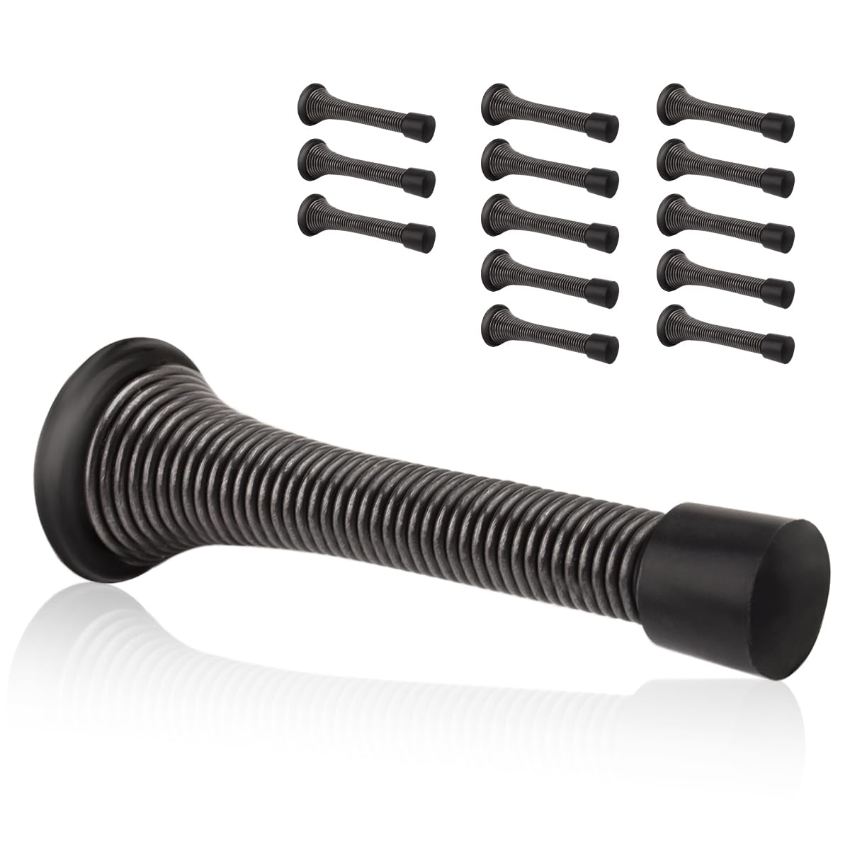 Snapklik.com : KOVOSCH 14 Pack Spring Door Stopper Oil Rubbed Bronze ...