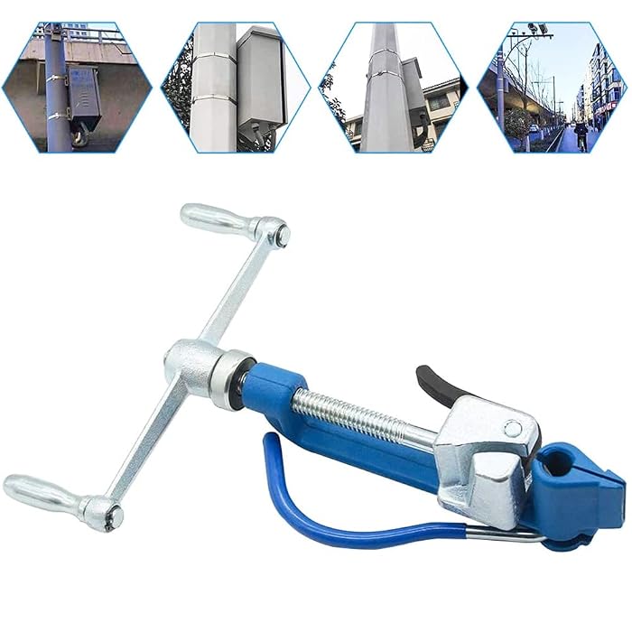 Buy tonchean Stainless Steel Band Strapping Tool Steel Strapping Kit ...