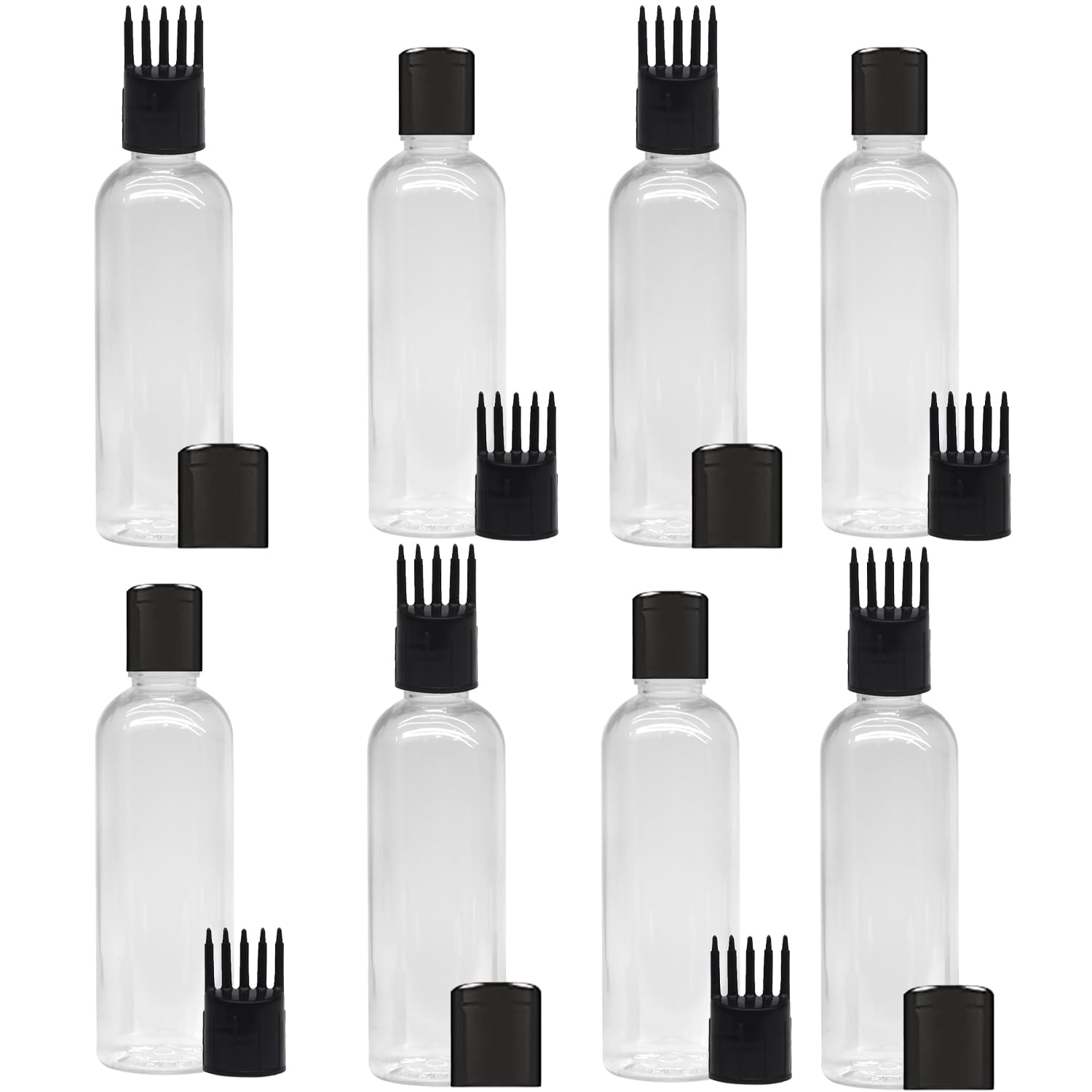 MADHYA Hair Root Applicator Bottle For Applying Hair Oil Shampoo and ...