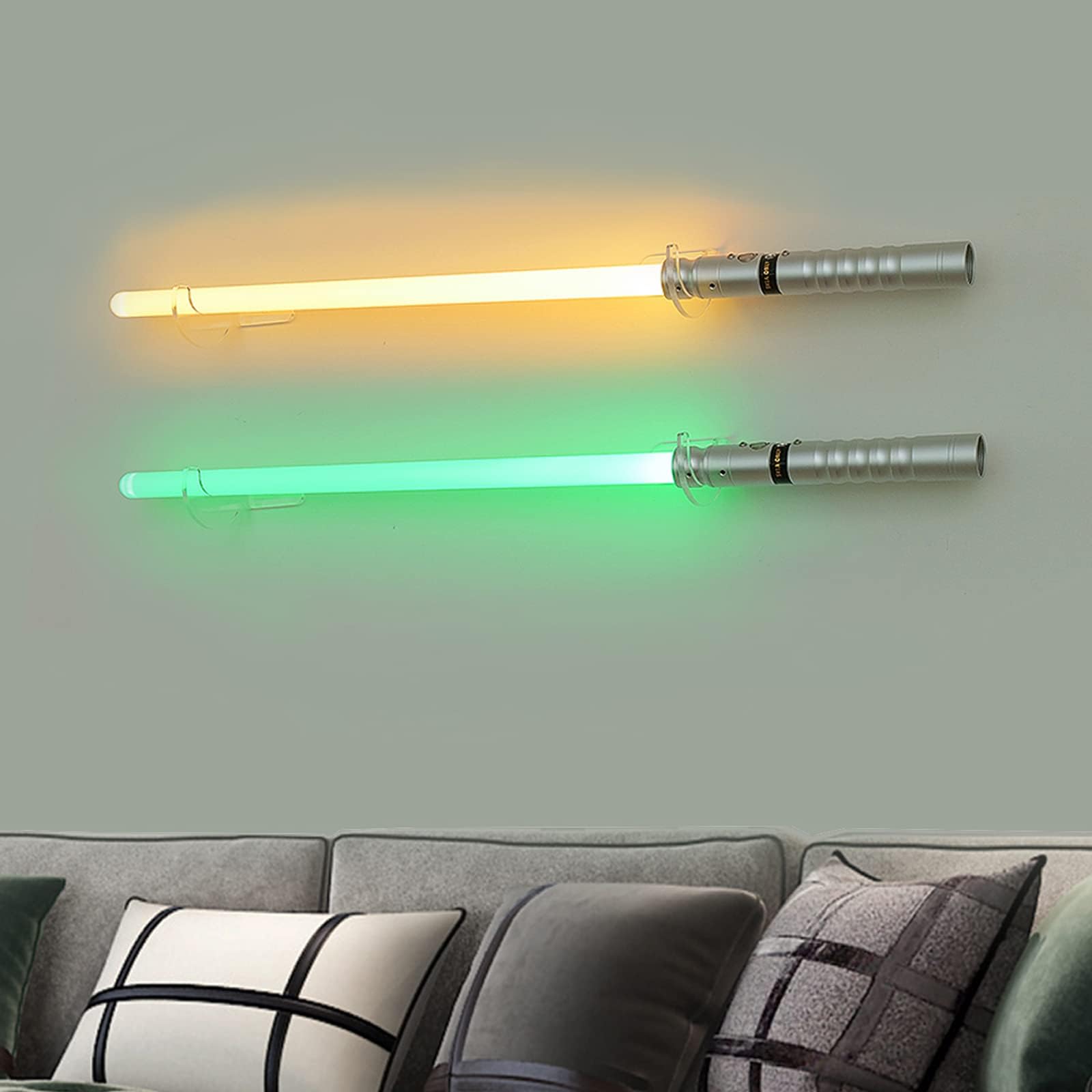 Amazon.com: HHUXIUE Lightsaber Wall Mount Lightsaber Stand Sword shelf ...