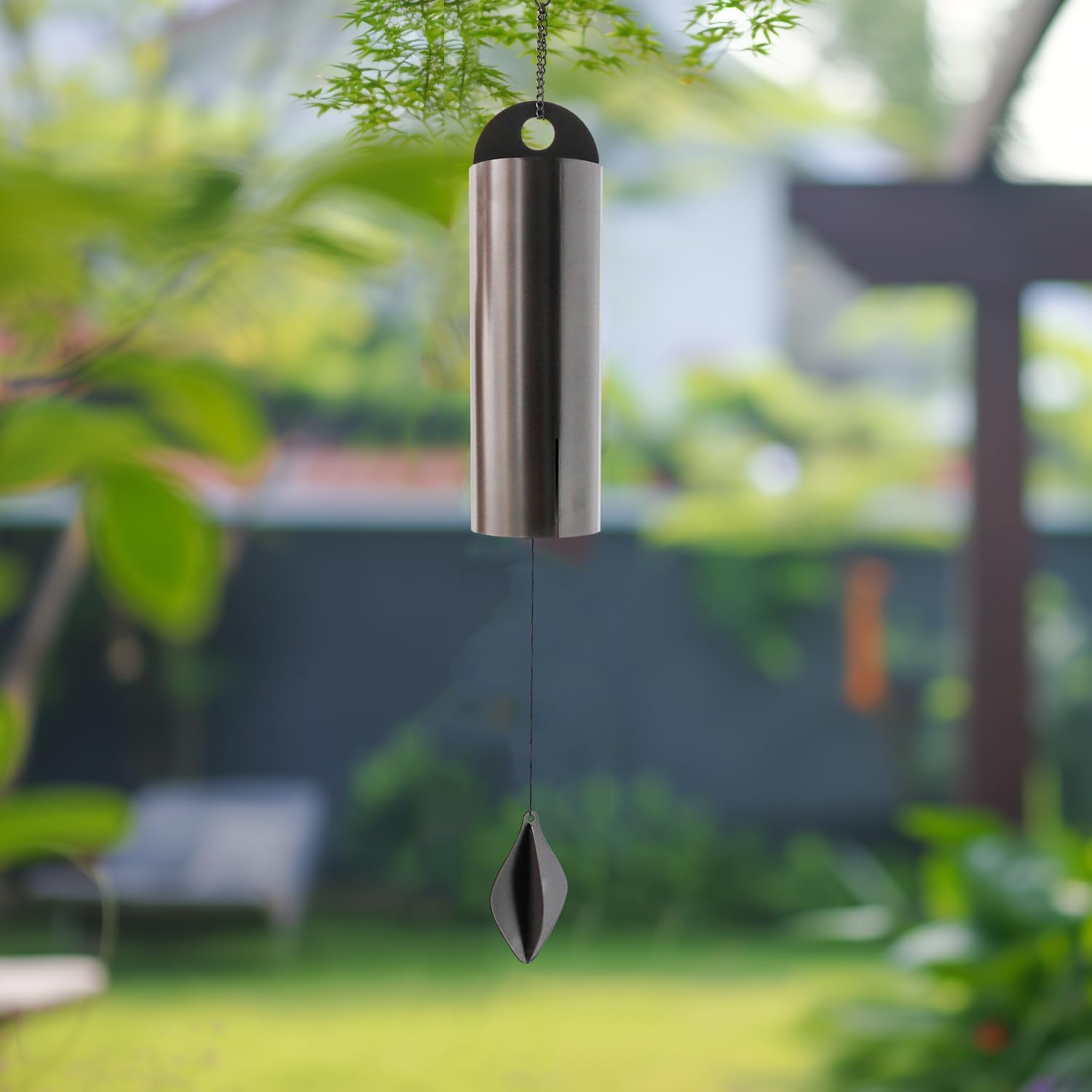 Amazon.com : MKEYEA Large 43.3" L Deep-Resonance Bell, Memorial Wind ...