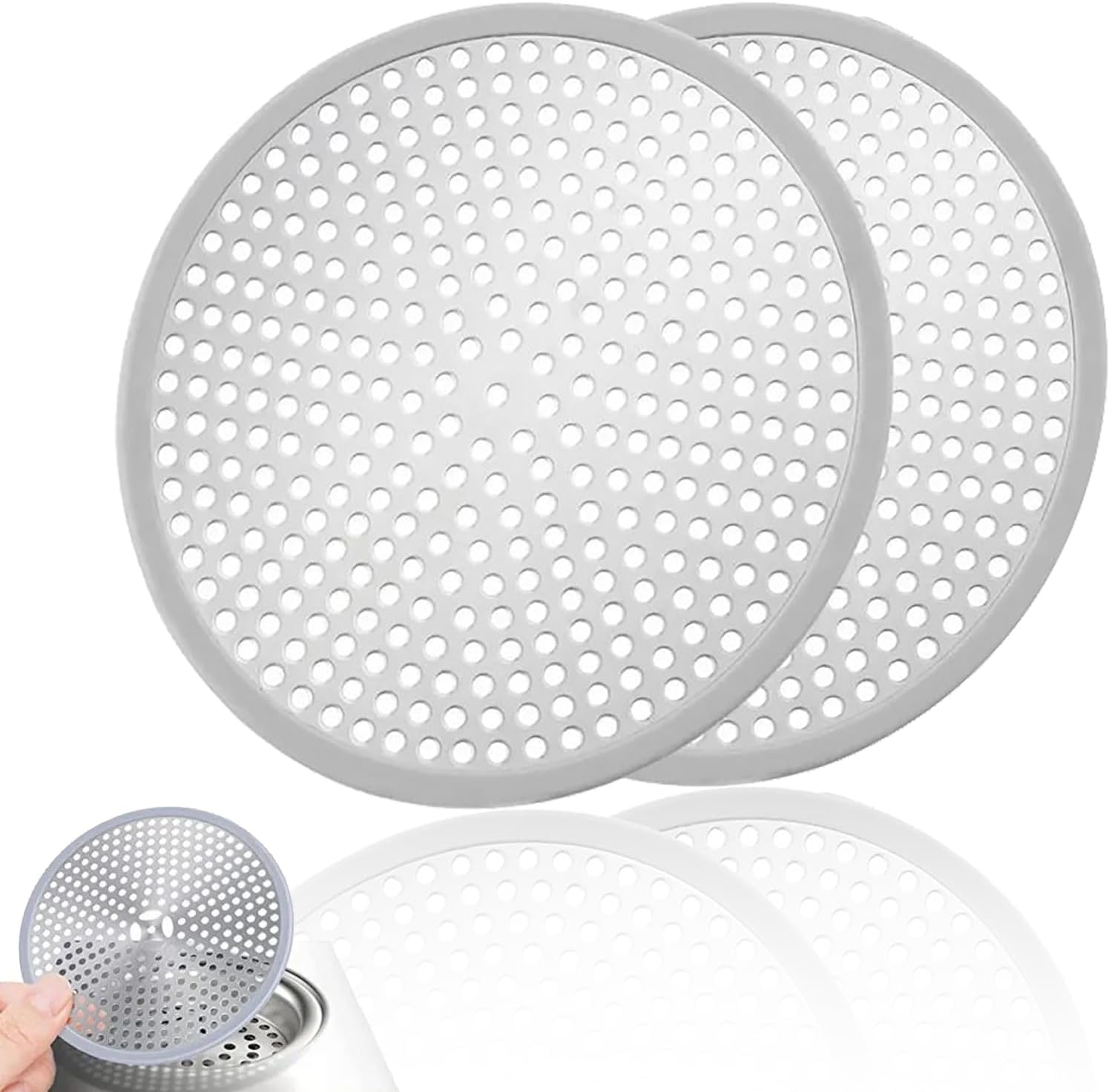 Amazon.com: OXO Good Grips Shower Stall Drain Protector, Stainless ...