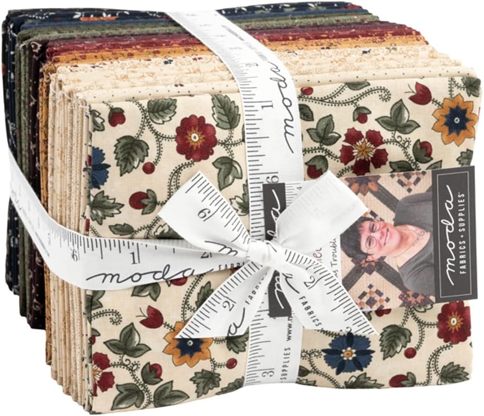 Amazon.com: Moda Fabrics Chickadee Landing Fat Quarter Bundle by Kansas ...