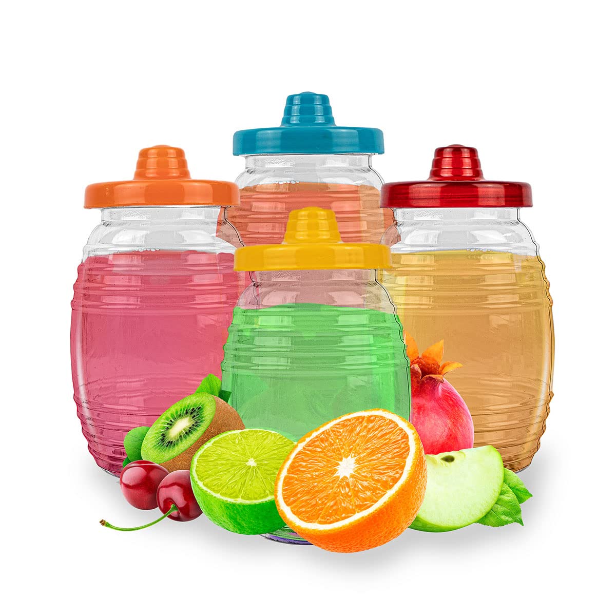 Buy Mini Mexican Style Plastic Vitroleros with Traditional Colorful ...