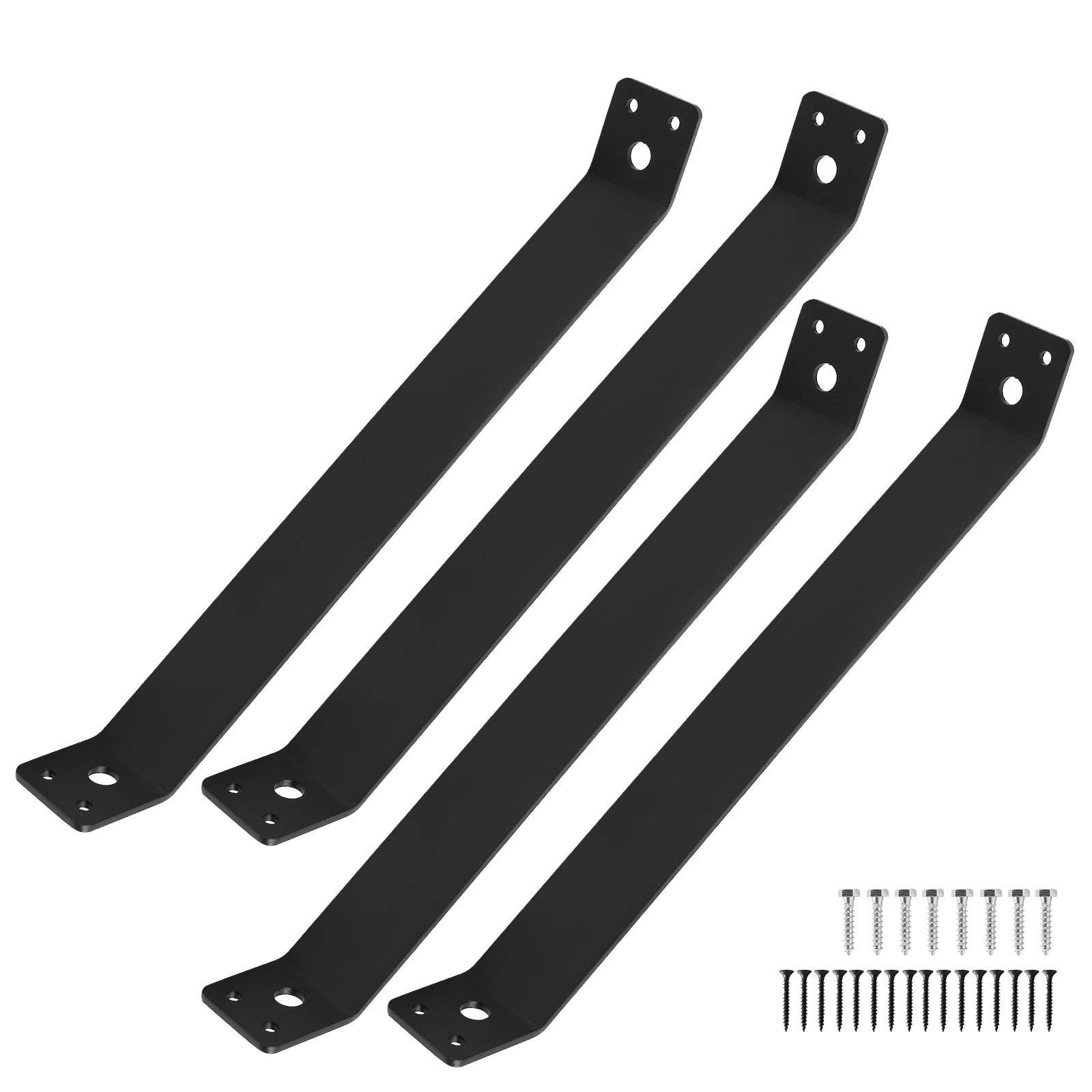Amazon.com: 4 Pcs Inside Moun 45-Degree Angle Bracket,11.1" x 1.5 ...