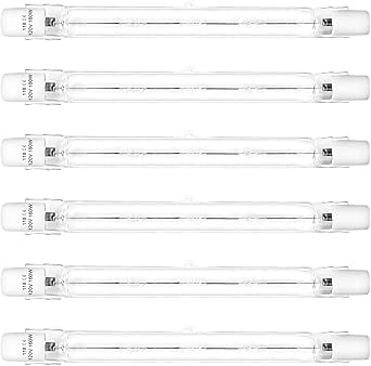 LedWekei Halogen Light Bulbs,T3 R7S Halogen Bulb 118mm 160w,J Type t3 ...