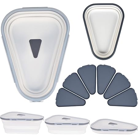 Amazon.com: Expandable Pizza Storage Container (New & Improved) with 5 ...