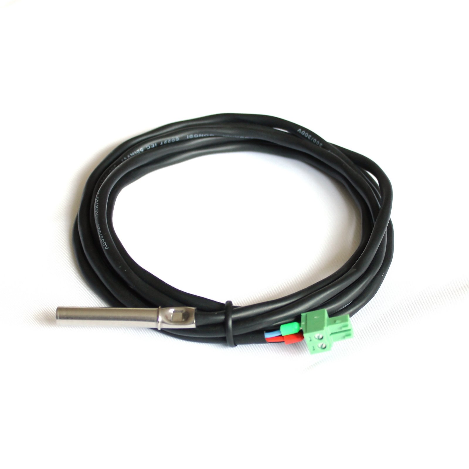 Remote temperature sensor with 3m cable and connector for TR/PTR/VS/PU ...