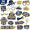 Amazon.com: Outus 36 Pcs Birthday Photo Booth Props Kit Happy Birthday ...