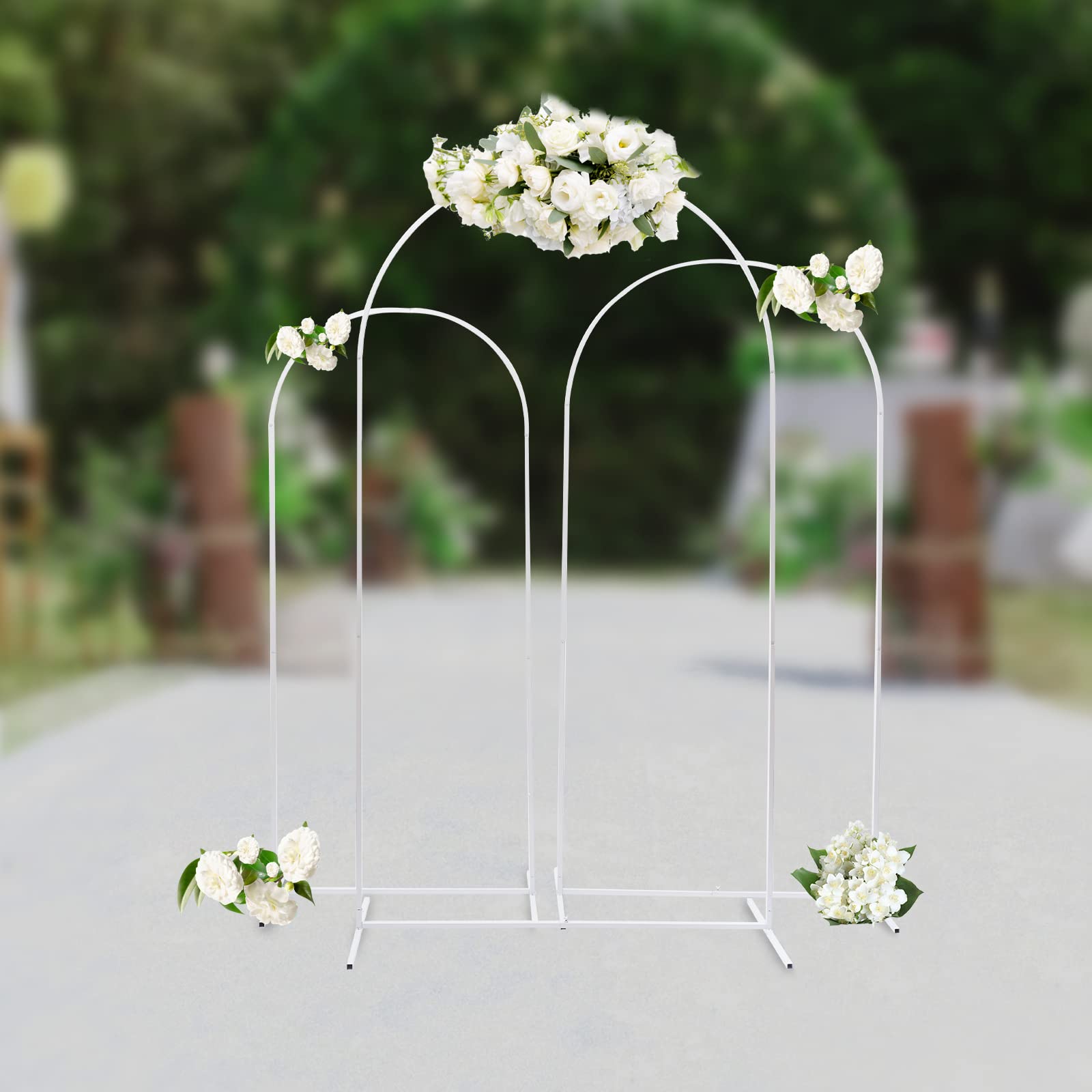 White Rod Iron Wedding Arches New Outdoor Wedding Arch Door Wrought
