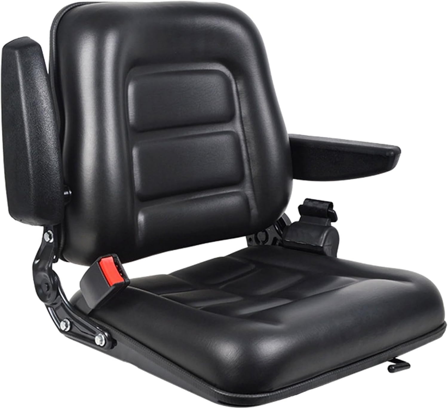 Amazon.com: Tractor Seat, Forklift Seat with Safety Belt and Armrest ...