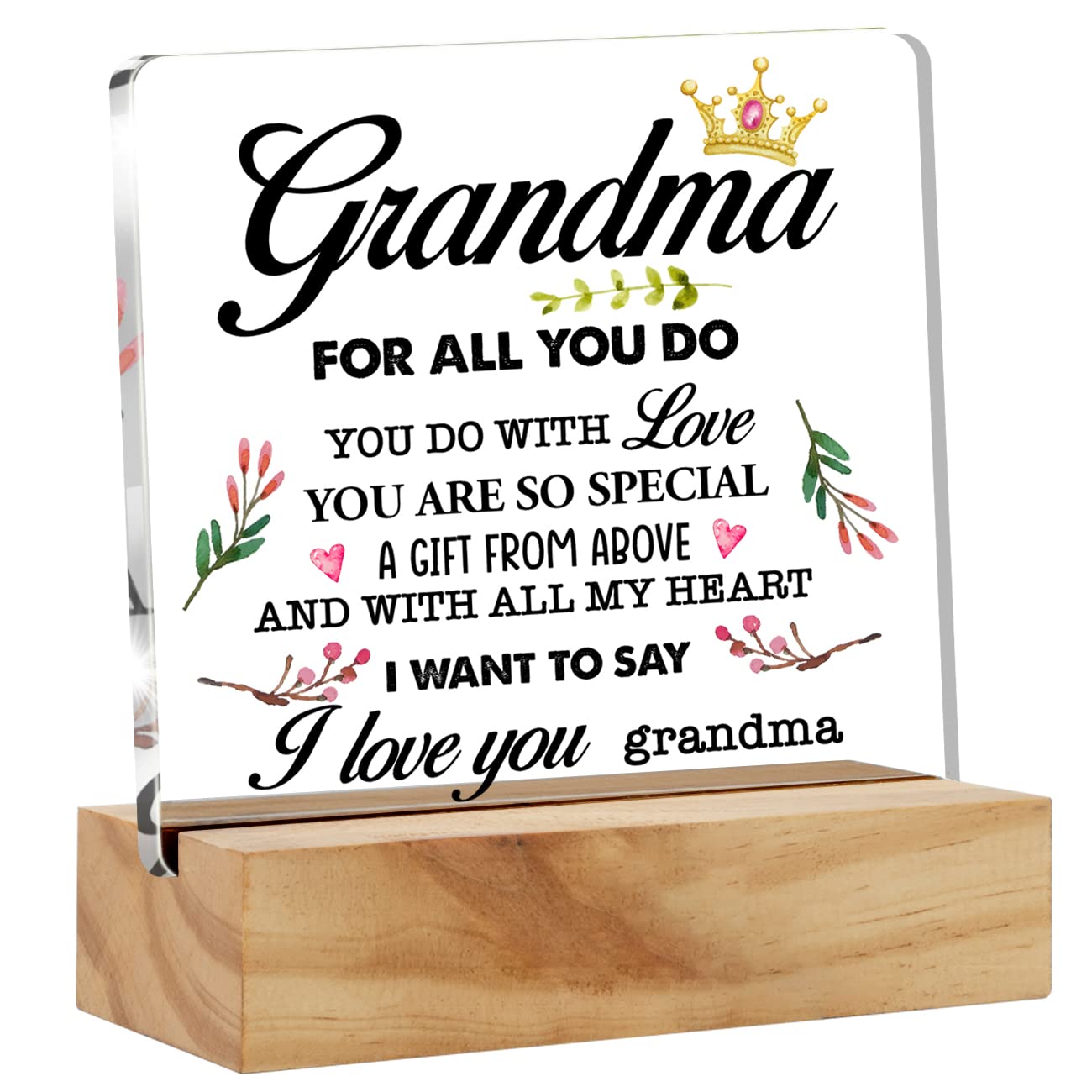 Snapklik.com : Grandma Gifts From Grandchildren, I Love You Grandma ...