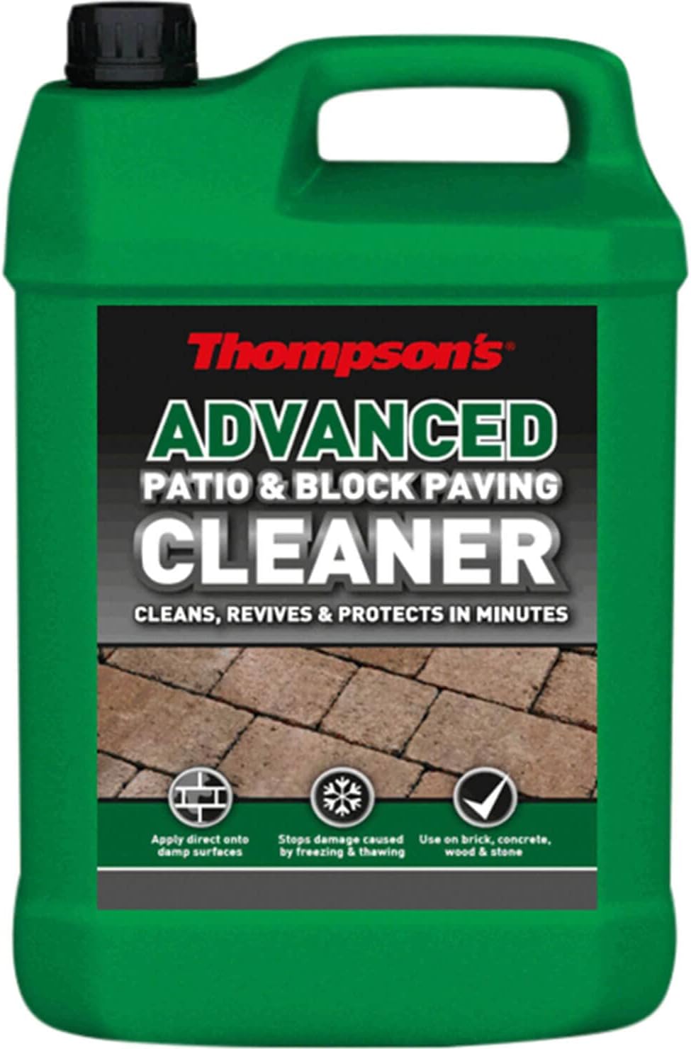 Ronseal TPBPCP5L Patio & Block Paving Cleaner Protect 5 Litre : Amazon ...