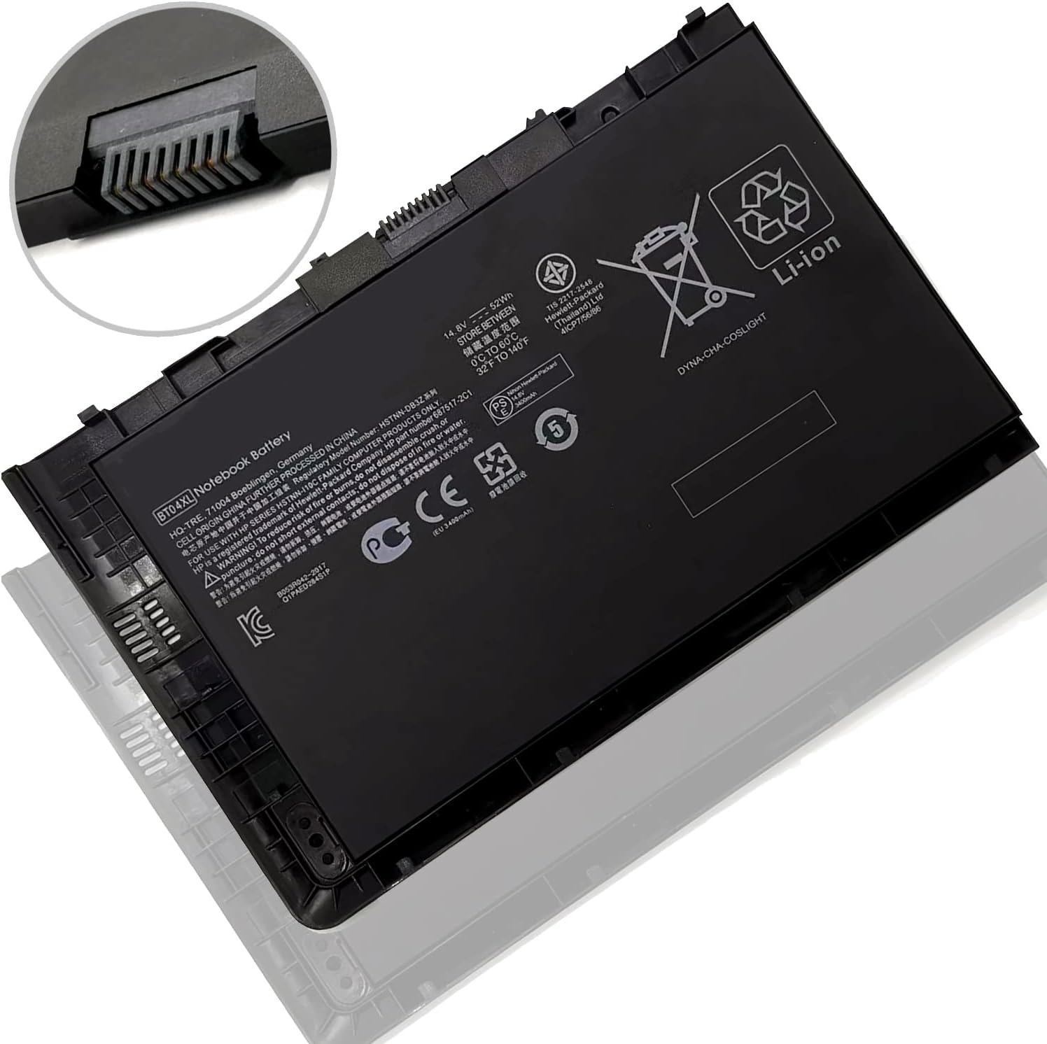 Amazon.com: VIFANIV BT04XL Battery for HP EliteBook Folio 9470 9470M ...