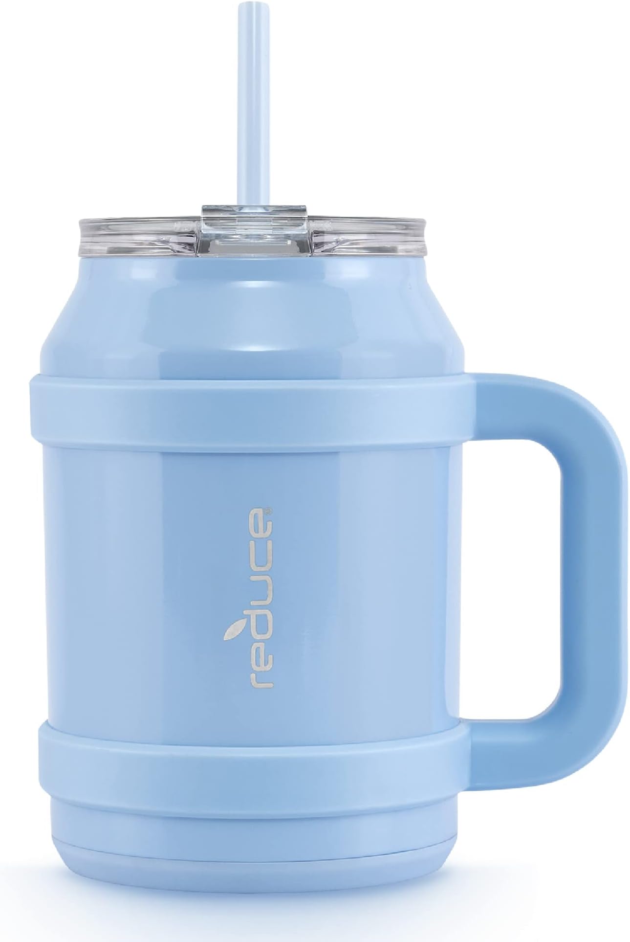 Amazon.com | REDUCE 50 oz Mug Tumbler with Handle and Straw - Stainless ...