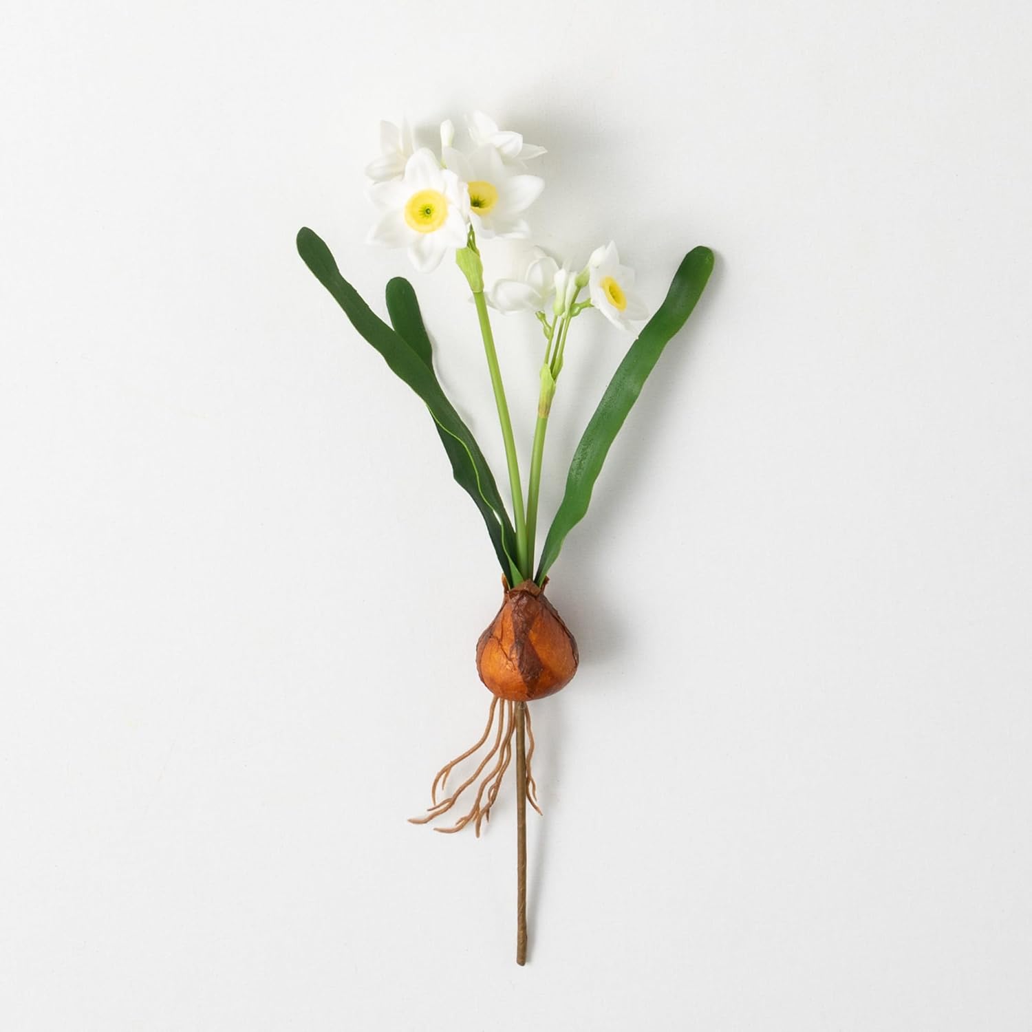 Amazon.com: Sullivans Artificial Flower with Bulb Stem 14.5" H White ...