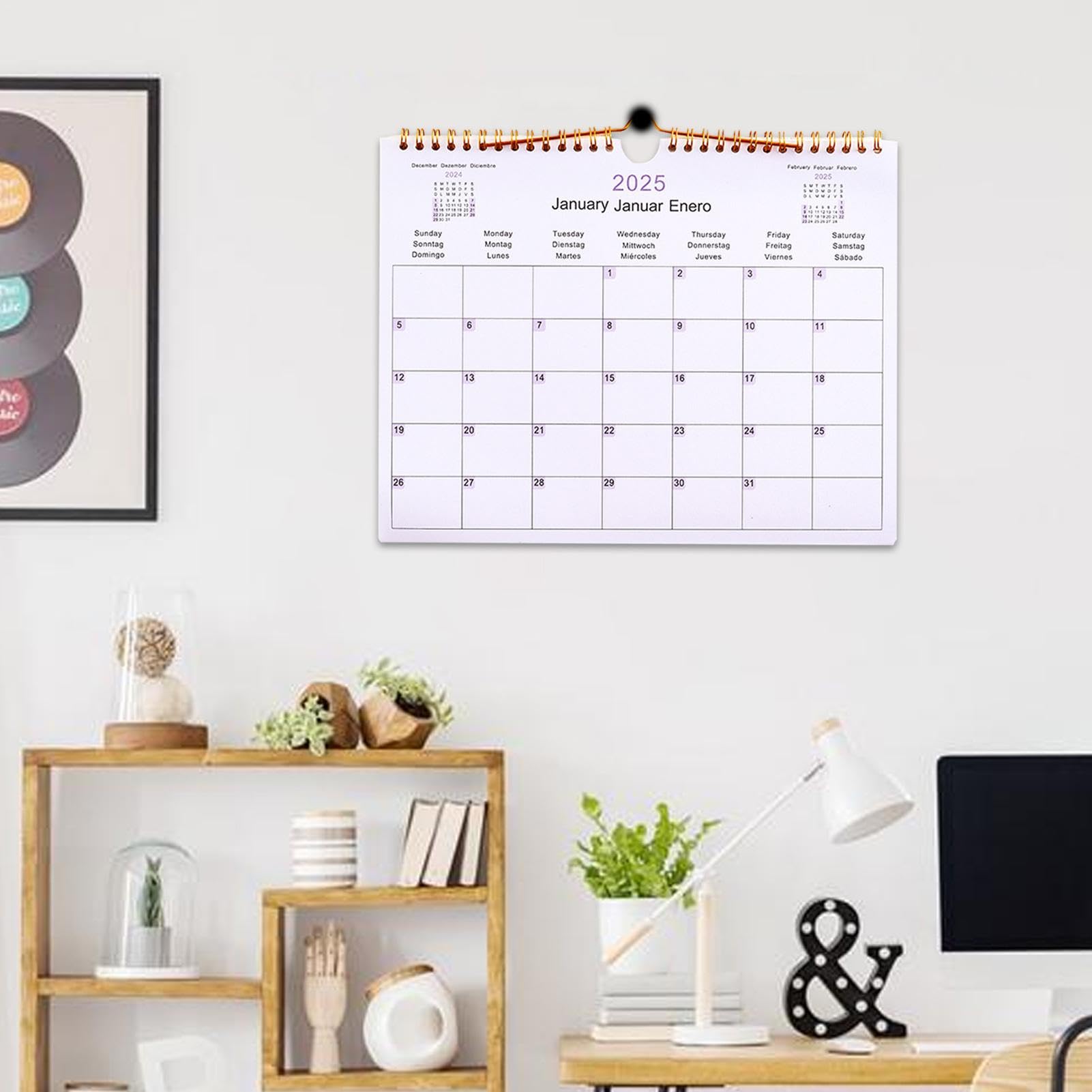 Calendario Para Exhibir En La Pared Calendarios Personalizados 2025
