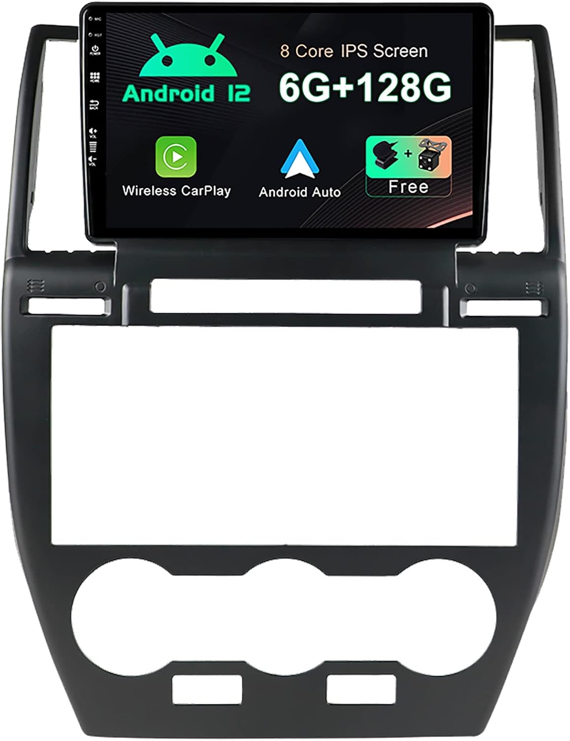SXAUTO Android 12-6G+128G - IPS Autoradio für Land Rover Freelander 2 ...