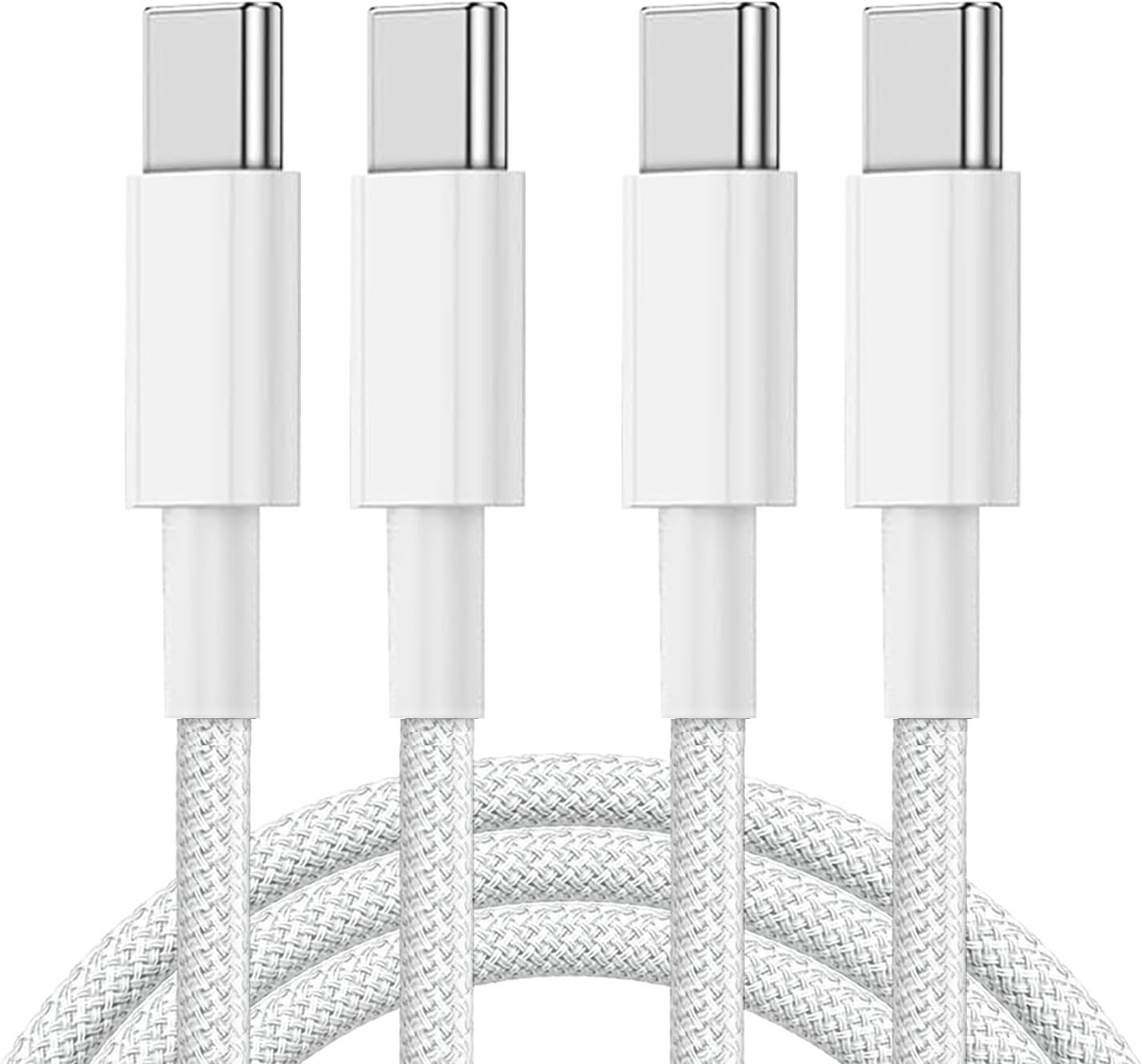 Amazon Basics USB Type-C to USB Type-C 2.0 Cable - 0.9 Meters - White ...