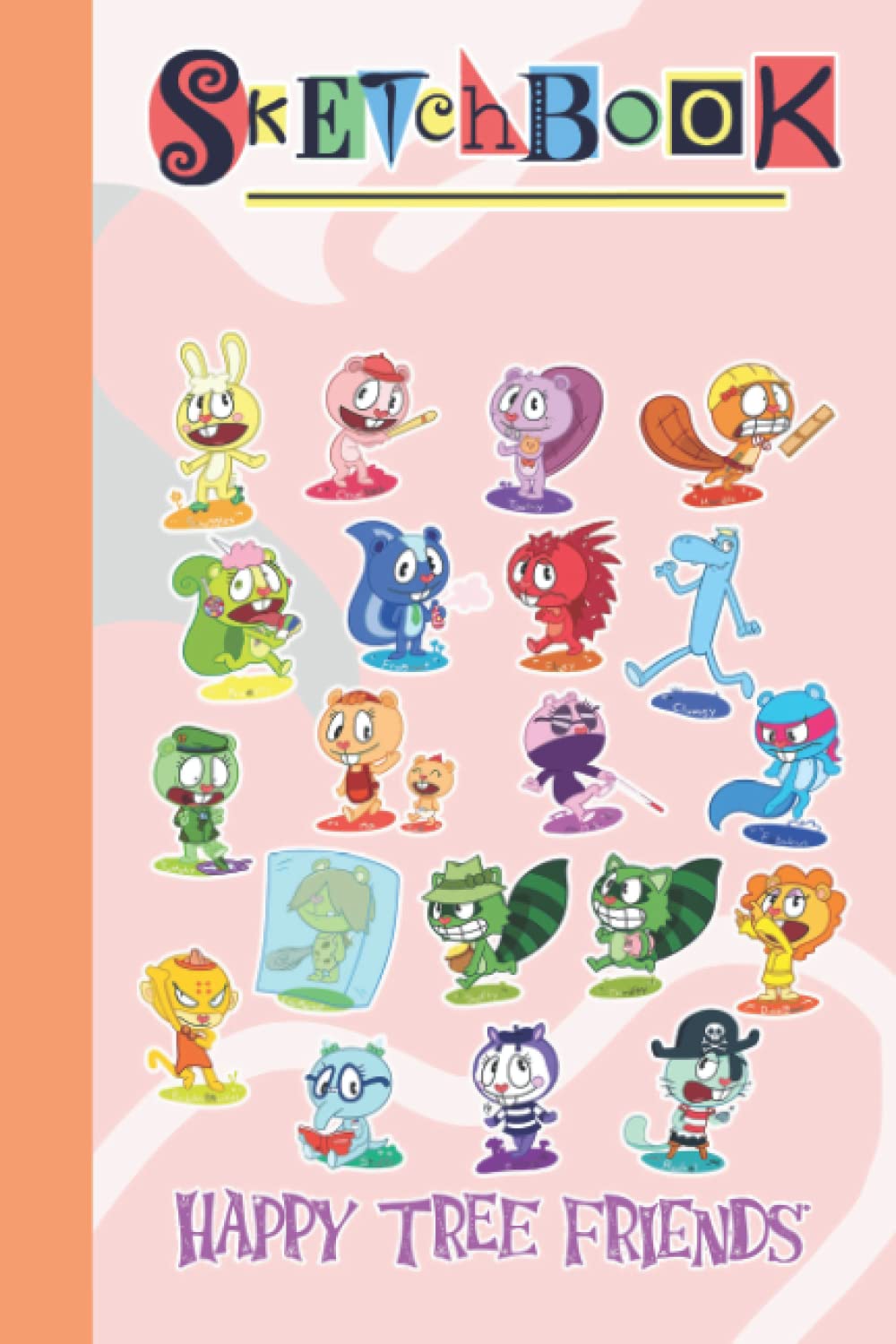 Happy-Tree-Friends Sketch Book Animated Series for Fan: Happy-Tree ...
