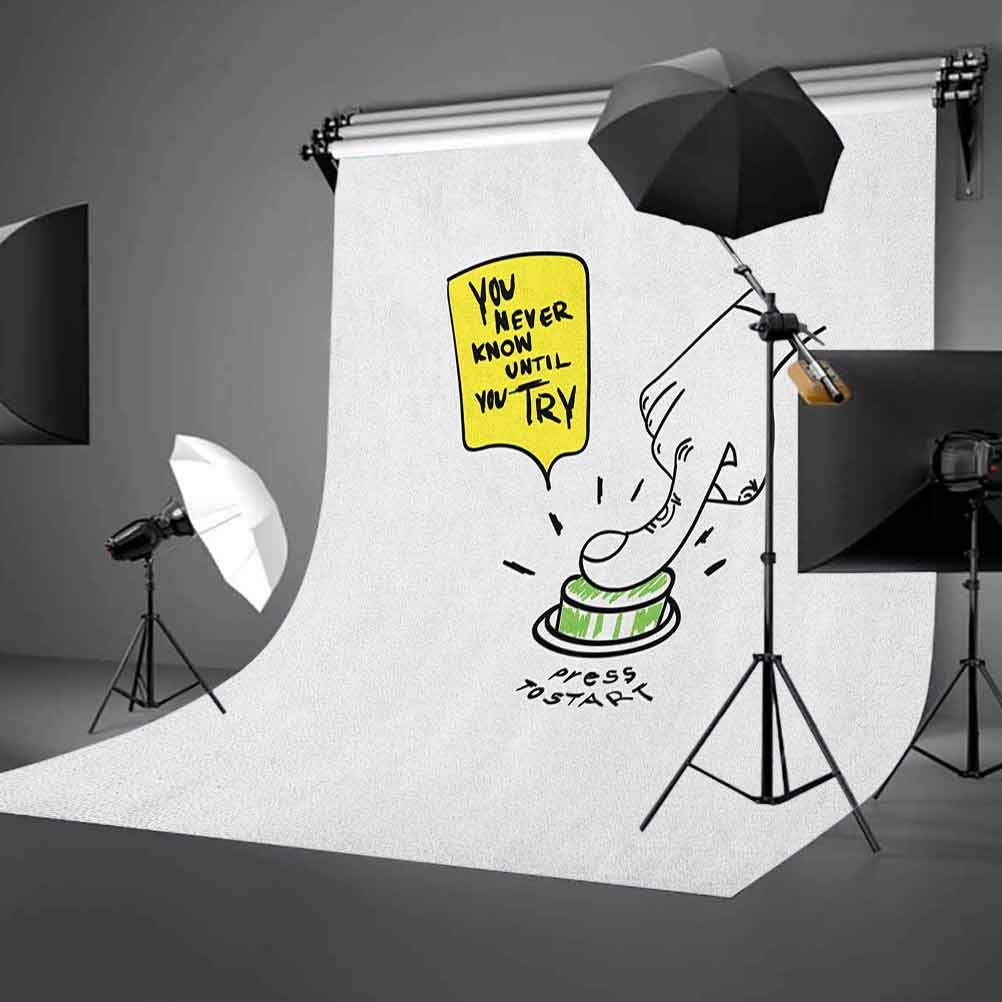 Buy 8x12 FT Vinyl Photography Background Backdrops,Hand Sketch Pushing ...