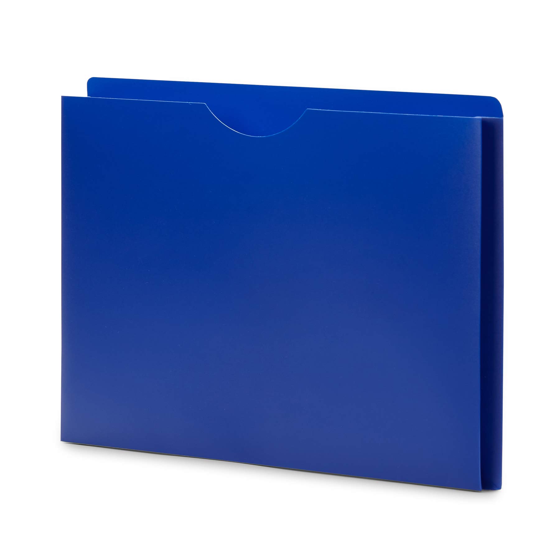 Blue Summit Supplies Poly File Jackets, Letter Size, Straight Cut Tab ...