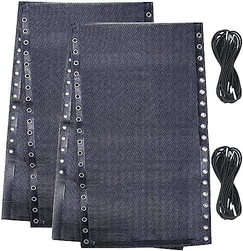 Amazon.com: Queekay 2 Pcs Gravity Chair Replacement Fabric with 8 ...
