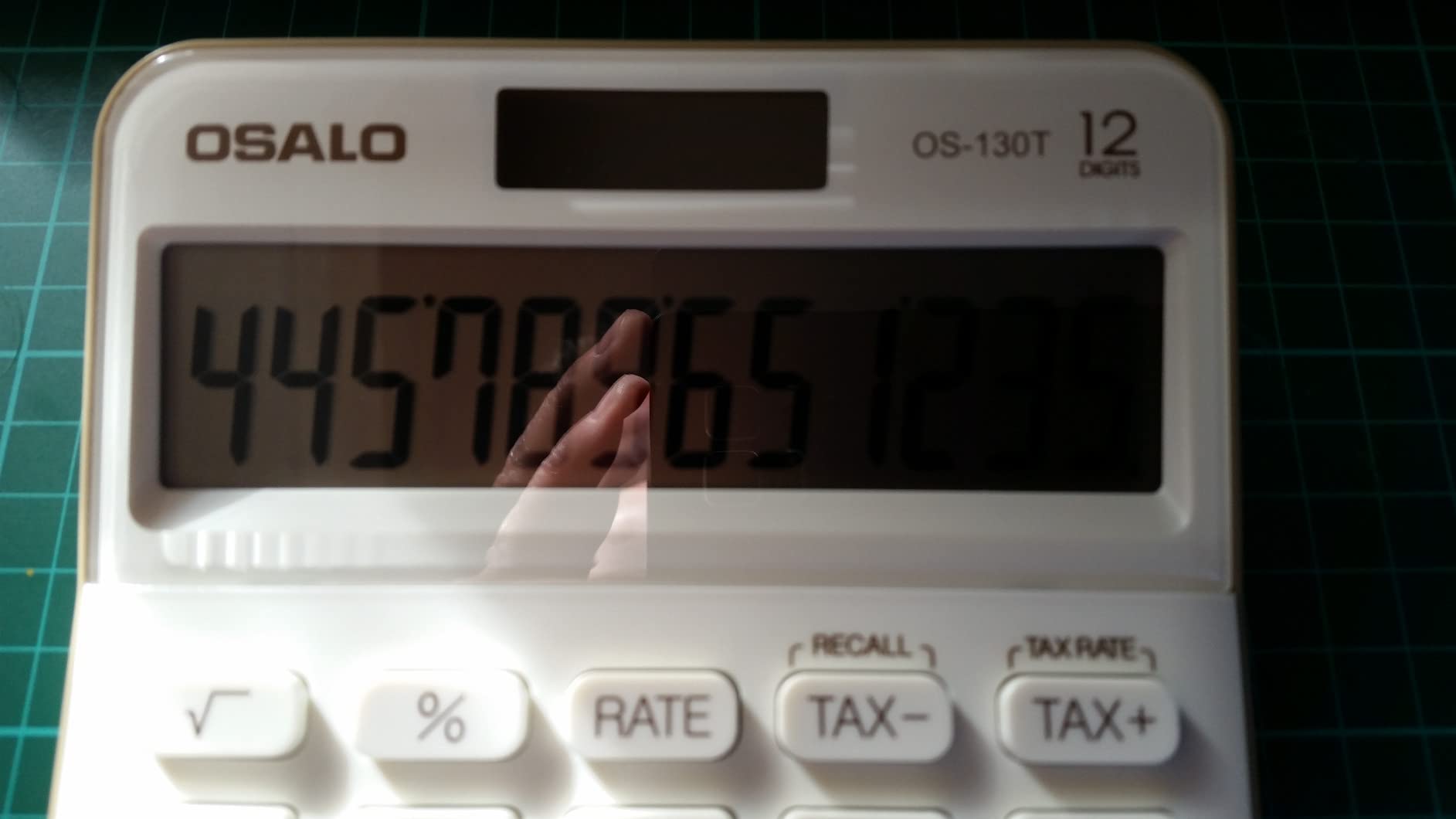 OSALO Calculator Large Display Large Buttons 12-Digits Office Desk ...