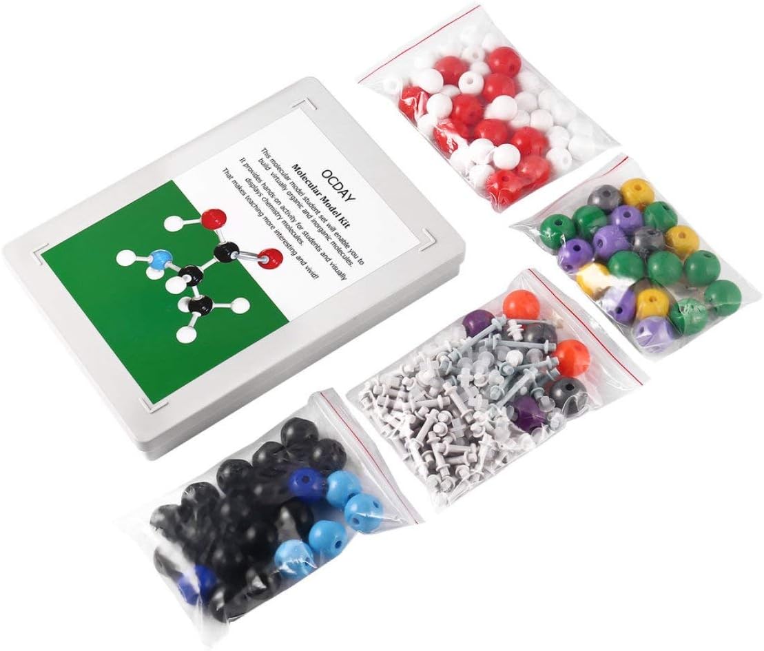 Amazon.com: 239 PCS Molecular Model Kit, OCDAY Organic and Inorganic ...