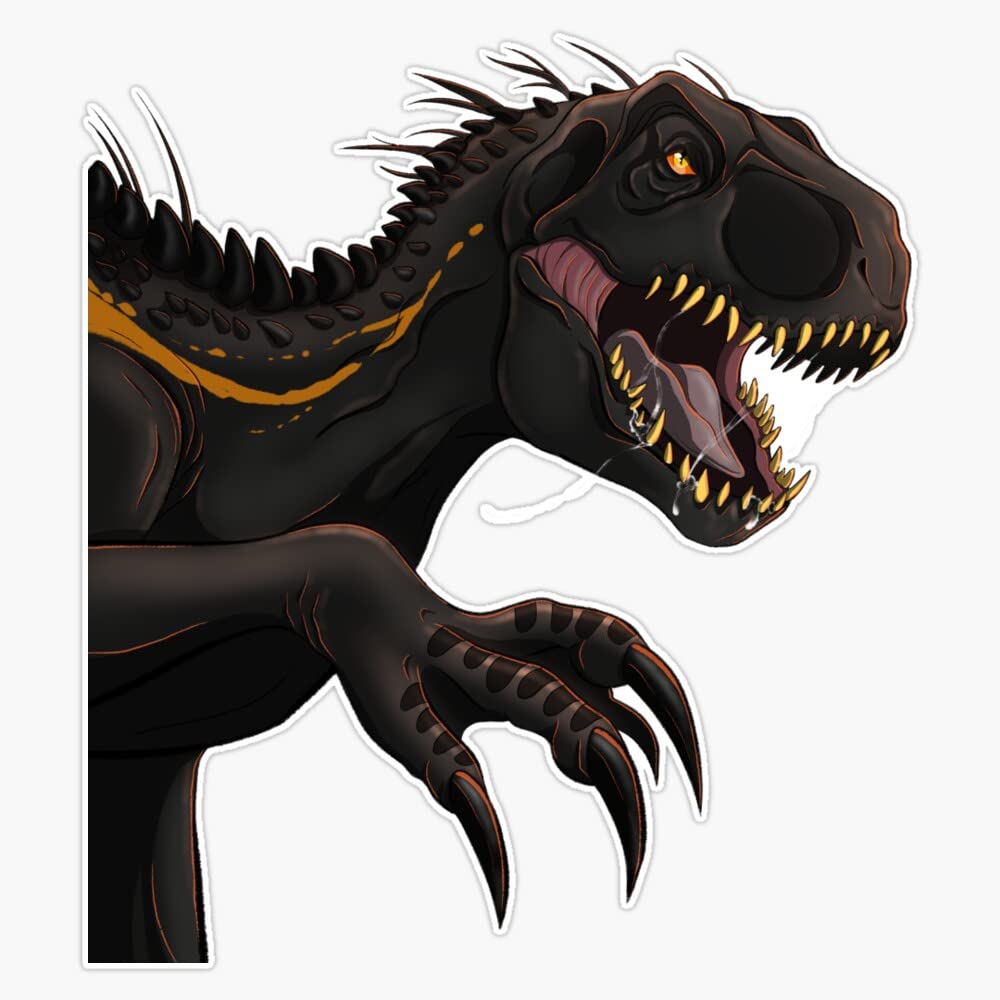 Amazon.com: Jurassic Indoraptor Sticker Decal Size 5" : Toys & Games