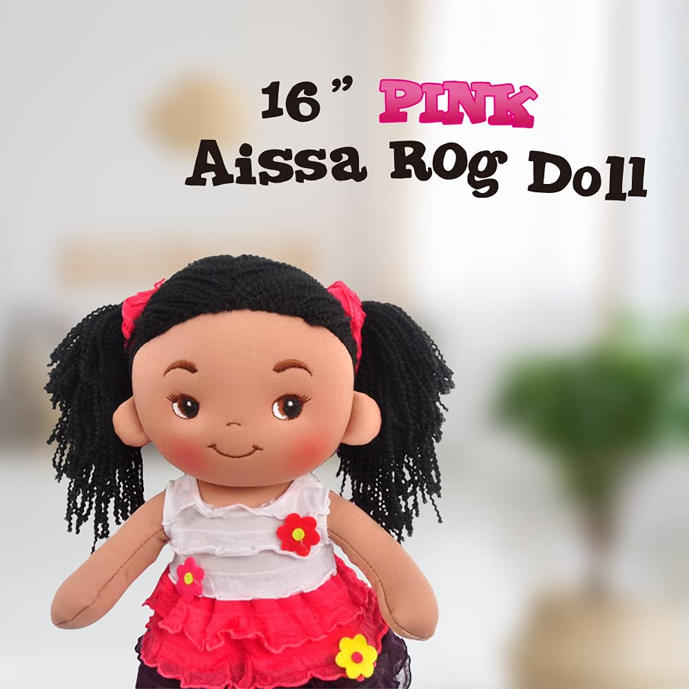 Linzy Plush 16" Pink Aissa Ra...B078WQWJY4 | Encarguelo.com