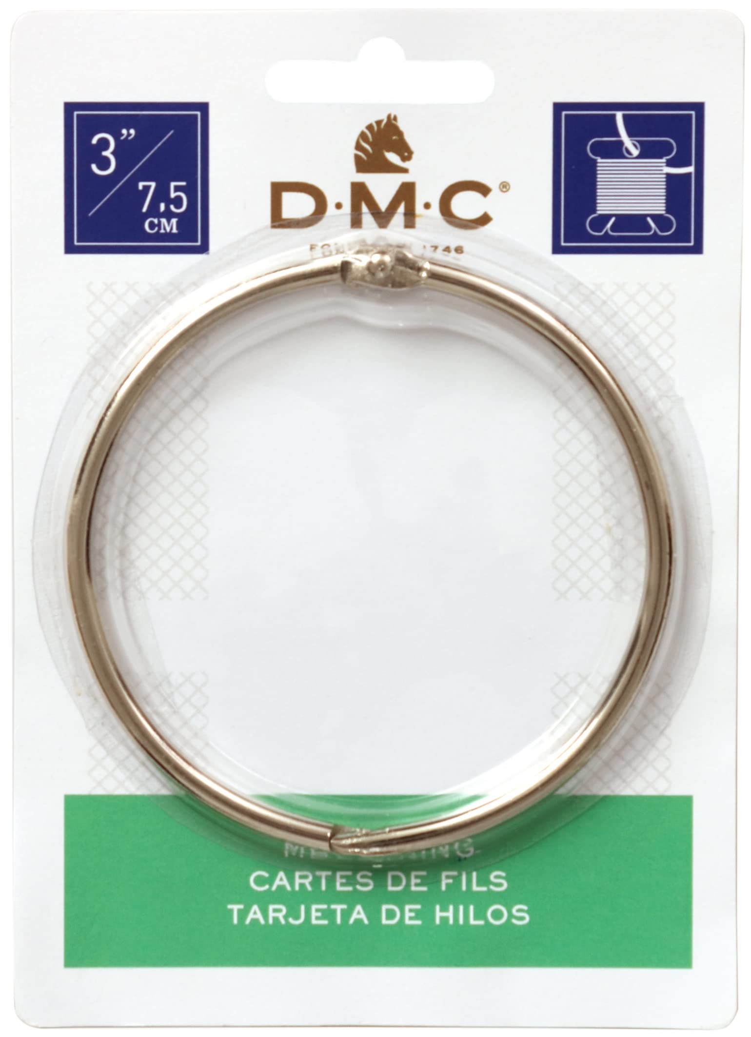 Amazon.com: DMC Metal Rings 3 inch 1 Pack 6111D (6-Pack)