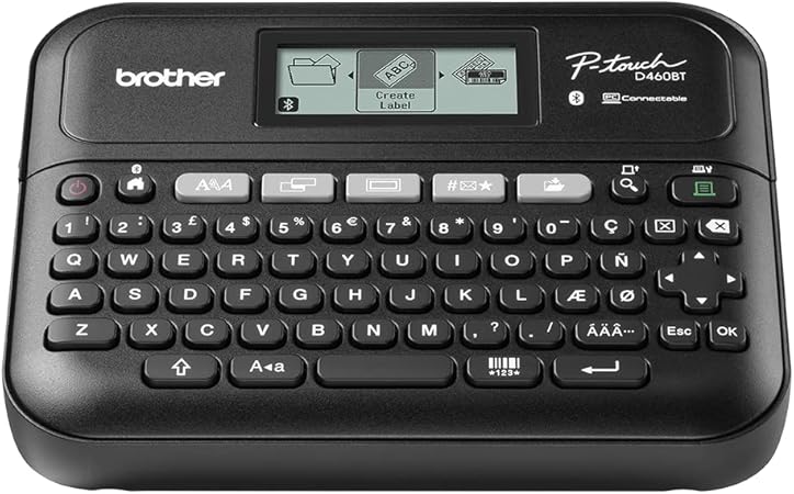 Brother PT-D460BT Versatile Desktop Label Printer | P-Touch Desktop ...