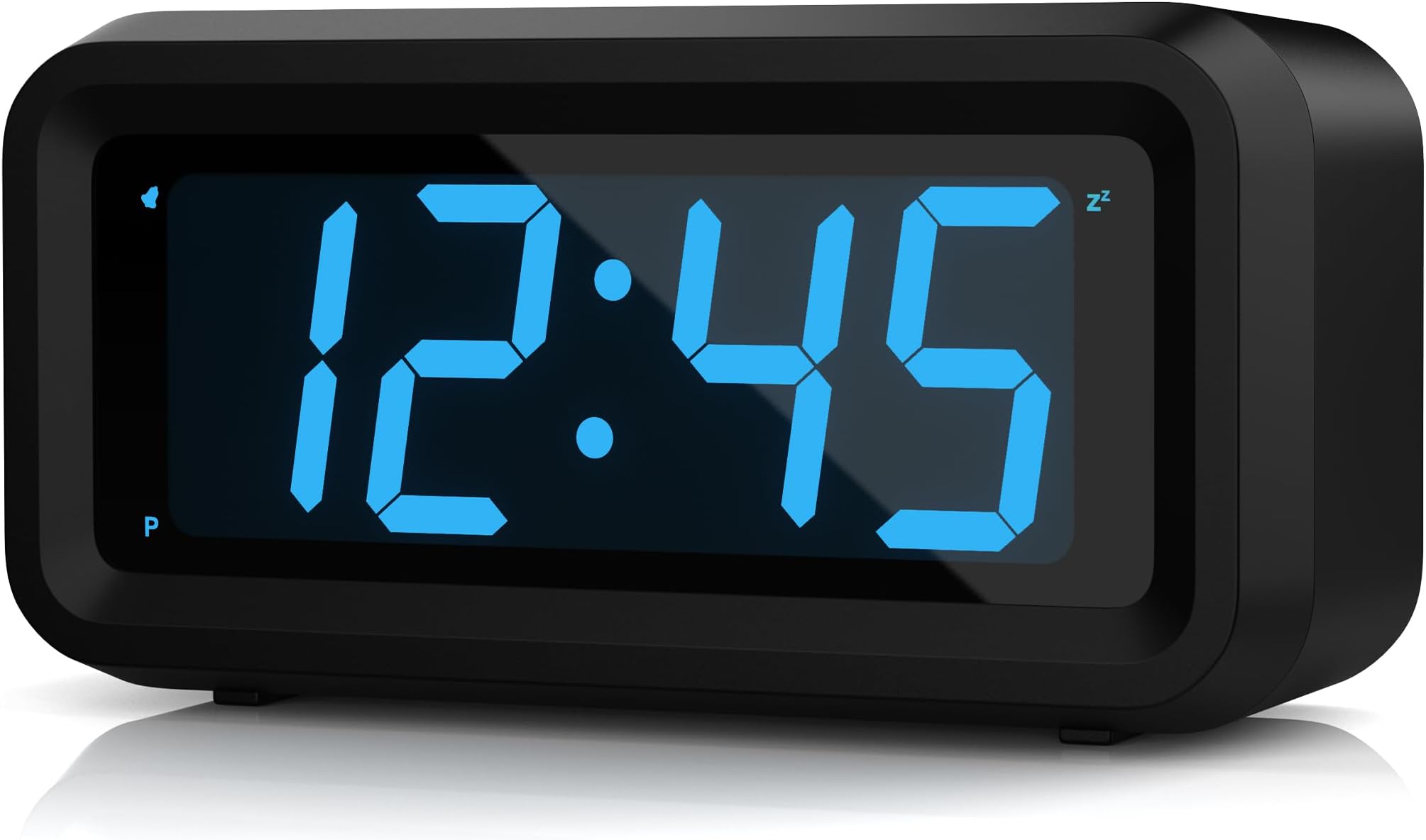 Amazon.com: KWANWA Alarm Clock, Digital Clock, Constantly 1.2'' LED ...