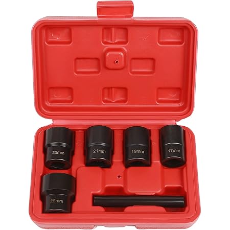 Amazon.com: TOPEC 9PCS Bolt Nut Extractor Set, Lug Nut Remover Socket ...