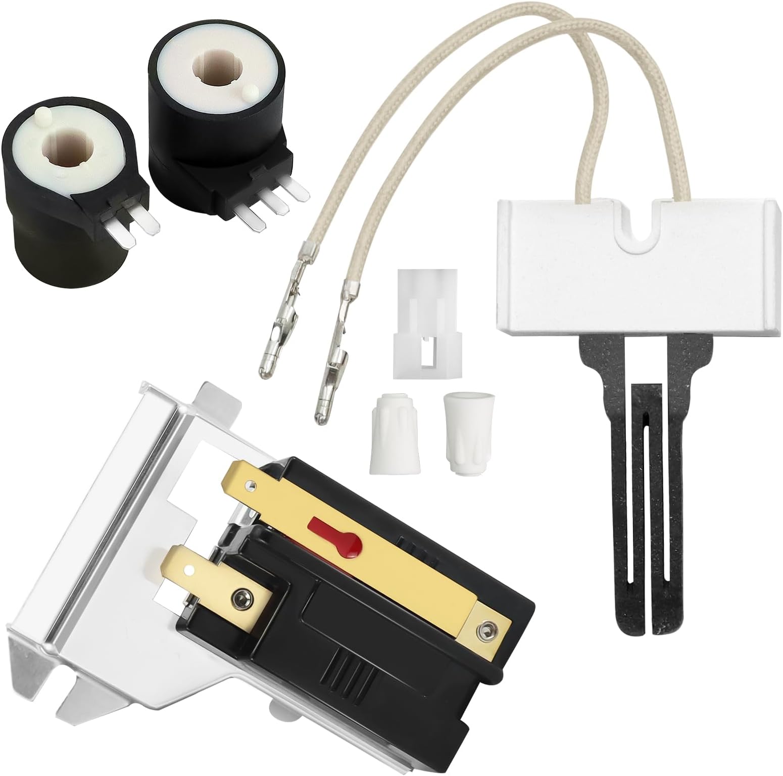 Amazon.com: GE WE14X215 Genuine OEM Shutoff Valve Assembly for GE Gas ...