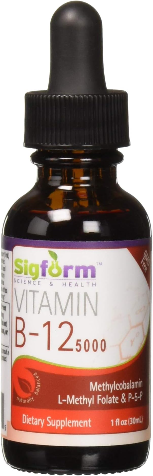Amazon.com: SIGFORM Vitamin B12 5000 Sublingual, 0.02 Pound : Health ...